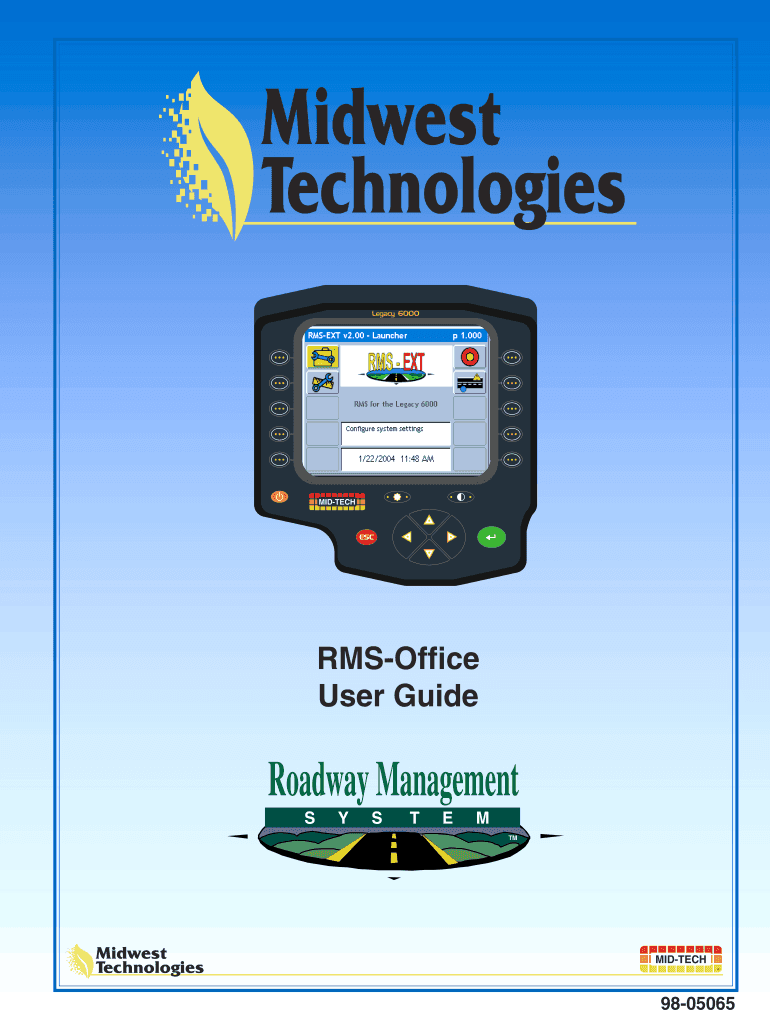 Fillable Online RMS Office User Guide Fax Email Print - pdfFiller