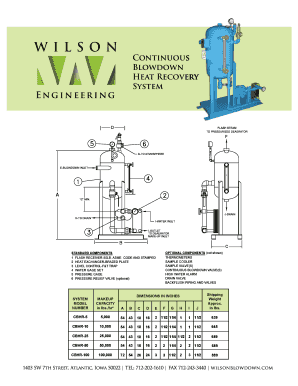 Fillable Online Download Spec Sheet - Wilson Engineering Fax Email ...