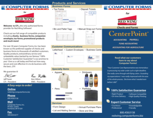 Fillable Online Red Wing Flyer centerpoint1 - Red Wing Software Forms ...