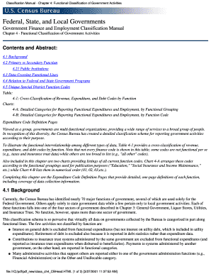 Fillable Online Classification Manual - Chapter 4: Functional ...