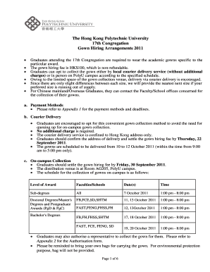 Fillable Online polyu edu The Hong Kong Polytechnic University - PolyU ...