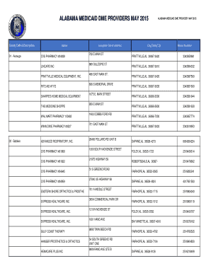 Fillable Online medicaid alabama ALABAMA MEDICAID DME PROVIDERS MAY ...