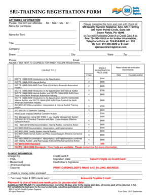 Sri Registrar - Fill Online, Printable, Fillable, Blank | pdfFiller