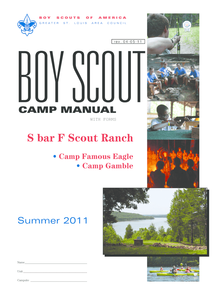 Fillable Online CAMP MANUAL Fax Email Print - pdfFiller