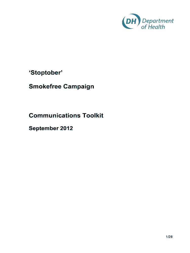 Fillable Online Smokefree Campaign Fax Email Print - pdfFiller