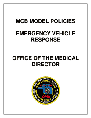 Fillable Online omd emergency vehicle form Fax Email Print - pdfFiller