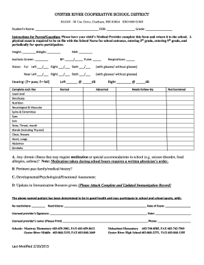 Fillable Online orcsd Physical bformb - orcsd Fax Email Print - pdfFiller