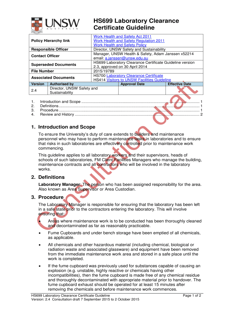 Fillable Online gs unsw edu UNSW Guideline Guideline - gs unsw edu Fax ...