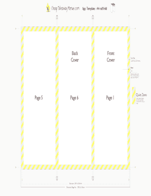 Fillable Online 6pp Template : A4 roll fold Fax Email Print - pdfFiller