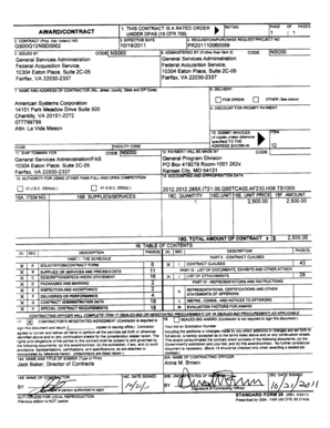 Fillable Online Award Letter Connections II- American Systems Fax Email ...