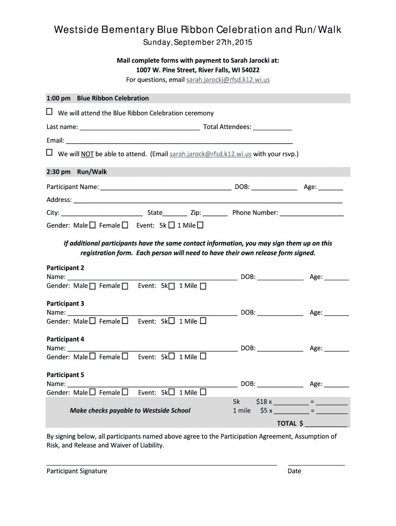 Fillable Online rfsd k12 wi Westsider September 4 b2015b - School ...