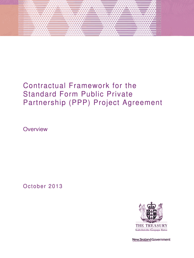 Fillable Online Contractual Framework for the Standard Form Public ...