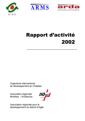 Fillable Online chablais swissgeo Rapport d'activit 2002 - R gion Chablais - Suisse - Swissgeo ...