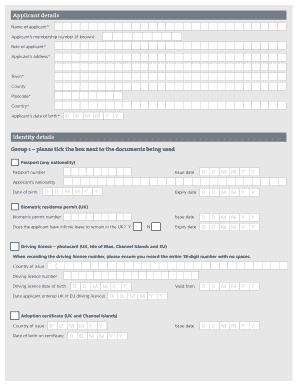 Fillable Online IDENTITY CHECKING FORM Fax Email Print - pdfFiller
