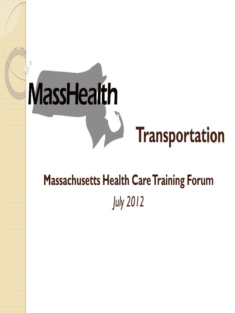 Fillable Online MassHealth Member Fax Email Print - pdfFiller