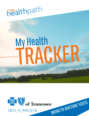 B2015b My HealthPath Tracker - BlueCross BlueShield Of Tennessee - Fill ...
