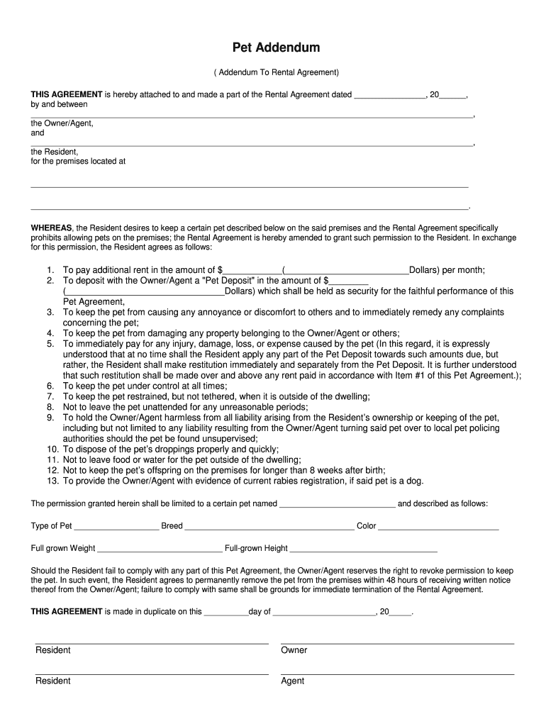 Fillable Online Free Real Estate Forms Fax Email Print - pdfFiller