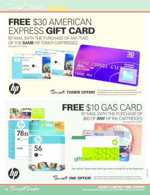 Fillable Online FREE 10 GAS CARD FREE 30 AMERiCAn ExpRESS GIFT CaRD Fax ...