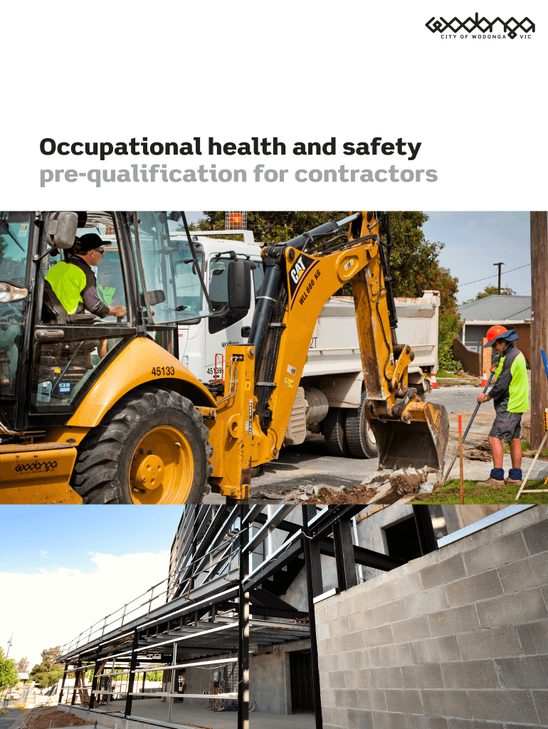 Fillable Online Occupational health and safety pre-qualification for ...