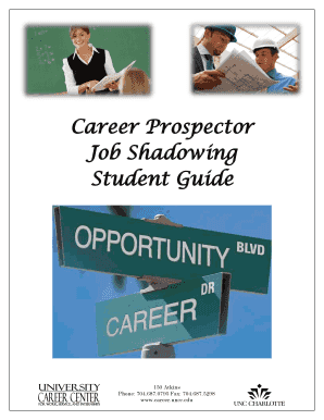 Fillable Online career uncc Career Prospector - career uncc Fax Email ...