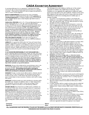 Fillable Online secure cada1 Download the Booth Setup Guidelines - CADA ...