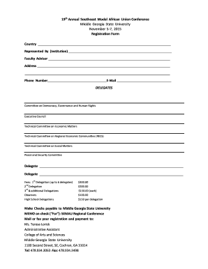 Fillable Online SEMAU Conf Registration Form 3.6.12.docx Fax Email Print - pdfFiller