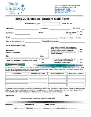 Fillable Online GME Registration Form Fax Email Print - pdfFiller
