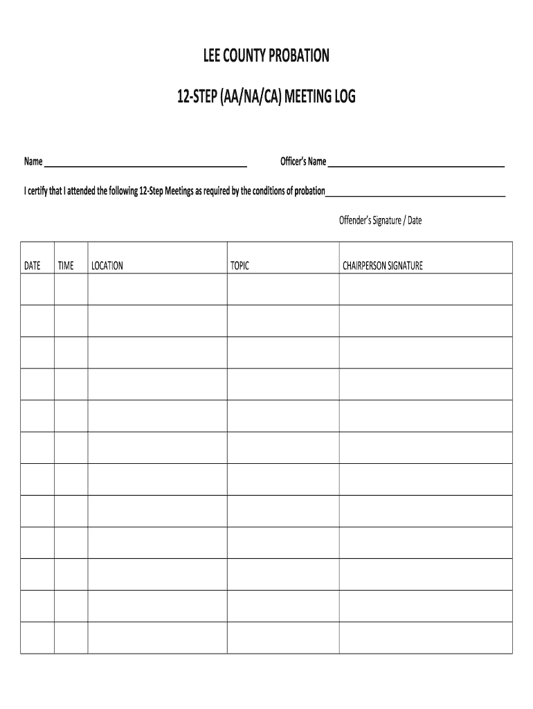 Aa Meeting Format Printable Printable Word Searches