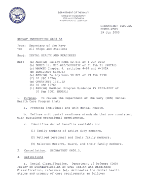 Secnav Instructions