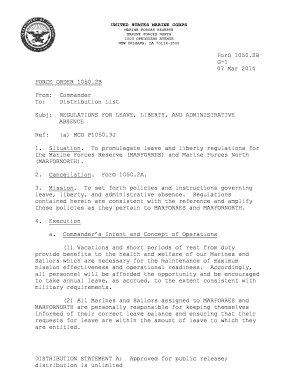 Fillable Online MARINE FORCES NORTH Fax Email Print - pdfFiller