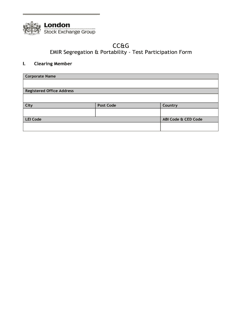 Fillable Online Form Segregation Test ENG Fax Email Print - pdfFiller