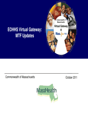 Fillable Online EOHHS Virtual Gateway: Fax Email Print - pdfFiller
