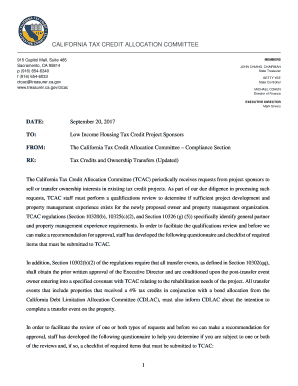 Fillable Online treasurer ca gov/ctcac Fax Email Print - pdfFiller