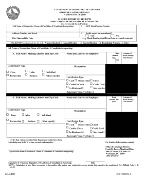 Fillable Online ocf dc OCF Form 16a Fax Email Print - pdfFiller