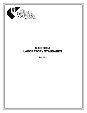 Fillable Online LABORATORY STANDARDS Fax Email Print - pdfFiller
