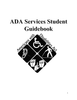 Fillable Online Disability Services Handbook - Highland Community ...