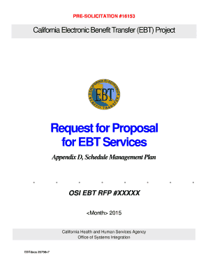 Fillable Online Request for Proposal for EBT Services - California EBT ...
