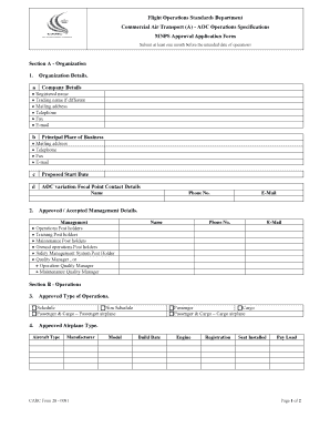 Fillable Online B 0081 - MNPS Approval Application Form Fax Email Print ...
