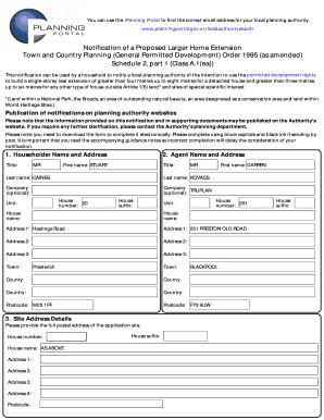 Fillable Online This notification can be used by a household to notify ...