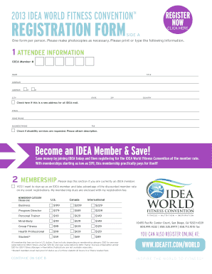 Fillable Online IDEA Member # Fax Email Print - pdfFiller