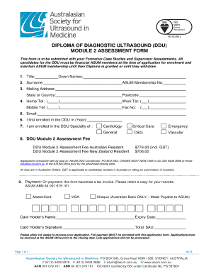 Fillable Online Ddu module 2 assessment form Fax Email Print - pdfFiller