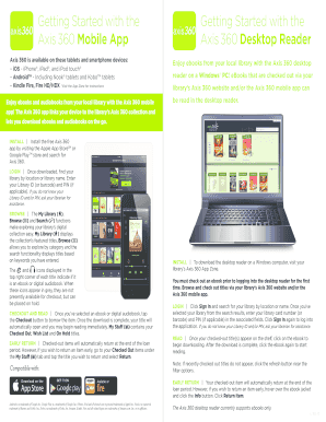 Fillable Online Axis 360 Mobile App Fax Email Print - pdfFiller