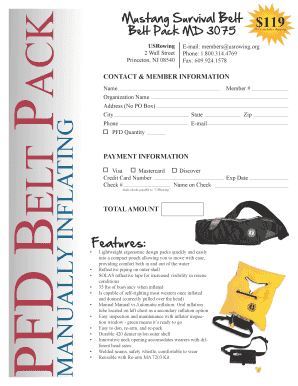 Fillable Online usrowing Click here for the USRowing PFD Belt Pack Kit ...