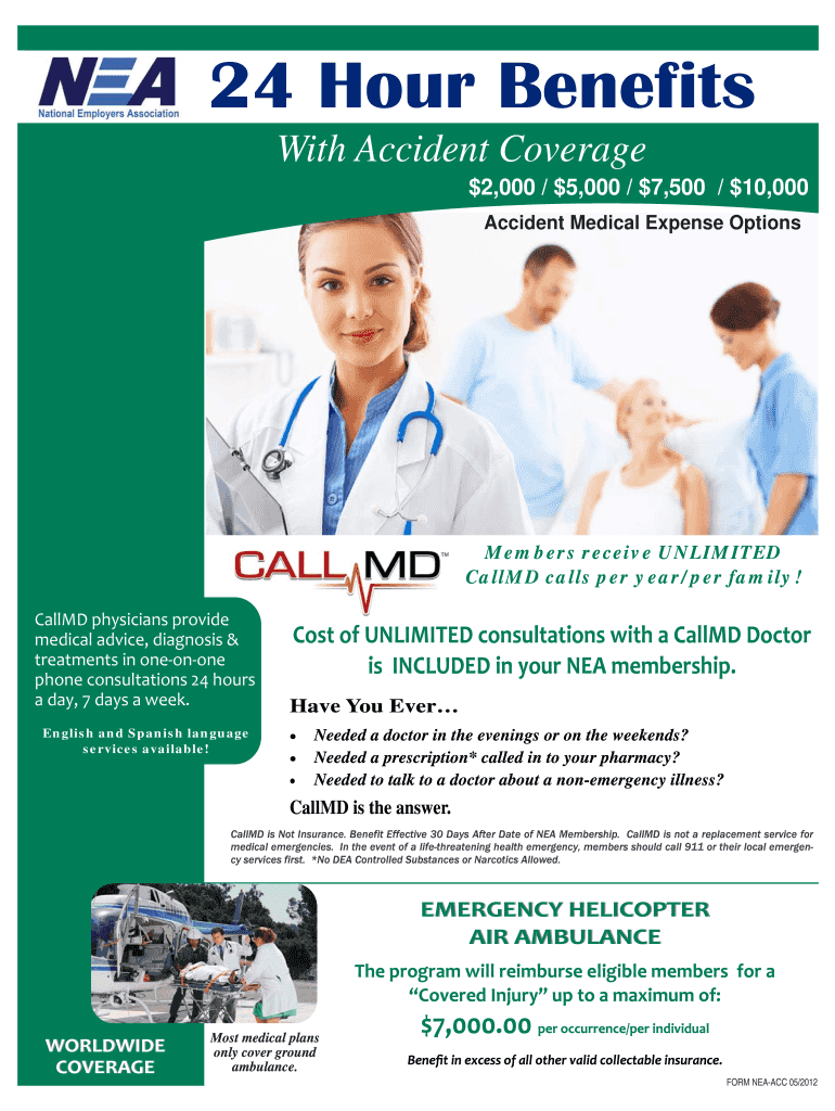 Fillable Online usabg With Accident Coverage - usabg Fax Email Print ...