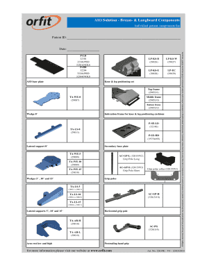 Fillable Online meditron AIO Solution Breast & Lungboard Components ...