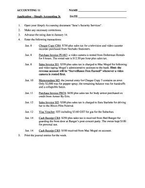 Fillable Online APP-Simply Accounting 3c.docx Fax Email Print - pdfFiller