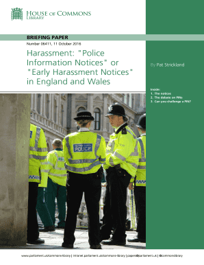 Fillable Online Harassment: "Police Fax Email Print - pdfFiller