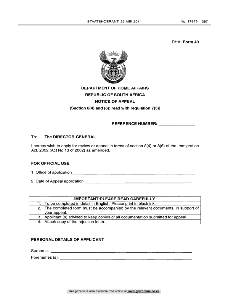 Notice Of Appeal Example South Africa Fill Online Printable Notice Of Appeal Example South Africa Fill Online Printable
