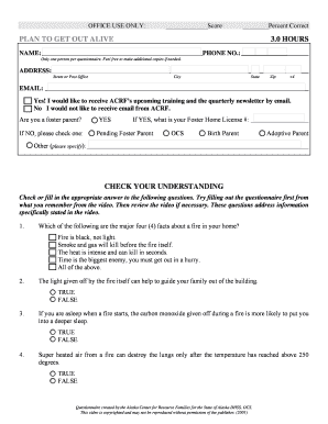 Fillable Online acrf Questionnaire - Alaska Center for Resource ...