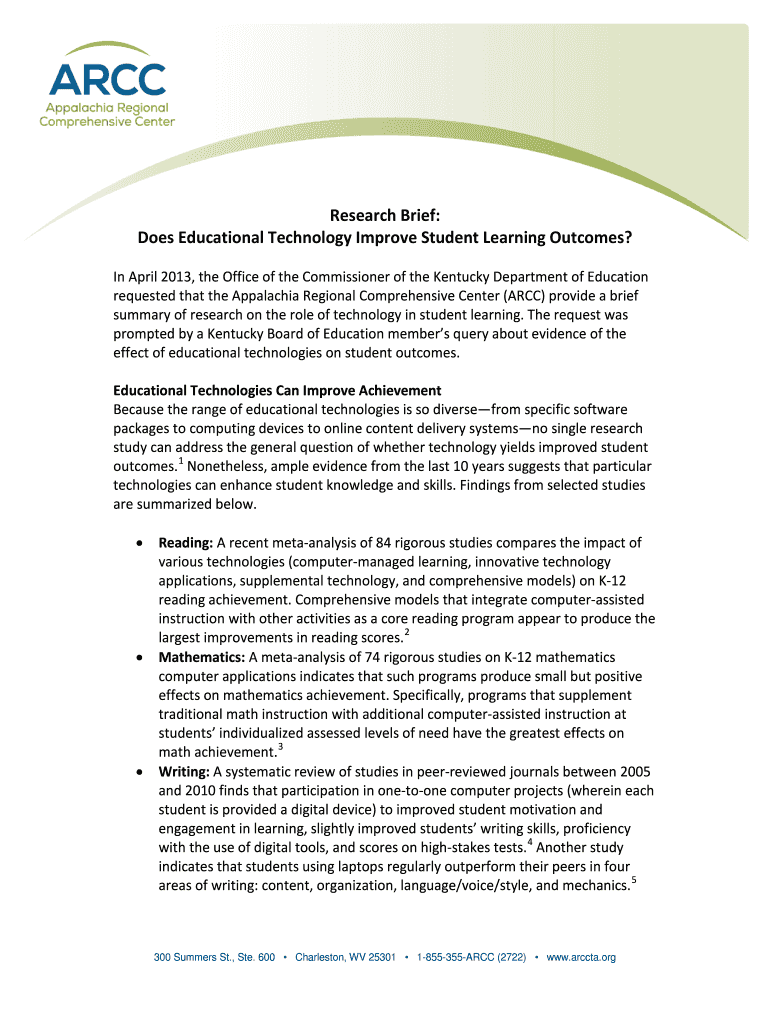 Fillable Online Does Educational Technology Improve Student Learning ...